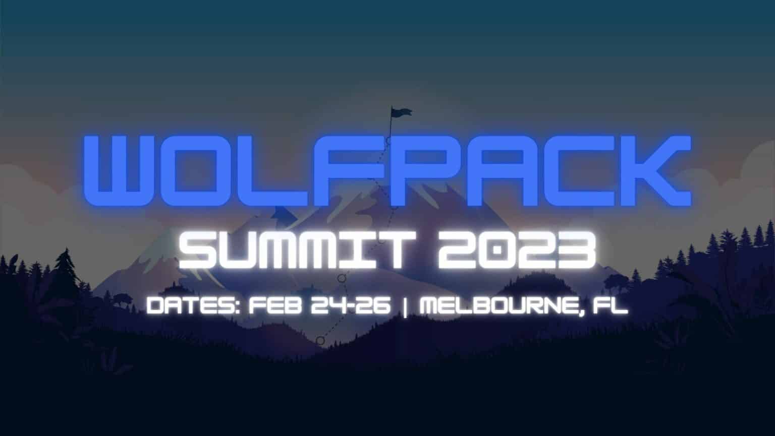 Announcing WolfPack Summit 2023 | WolfPack