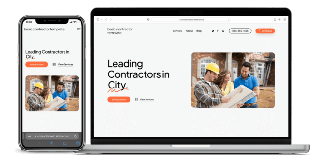 Contractor Web Design Services | WolfPack